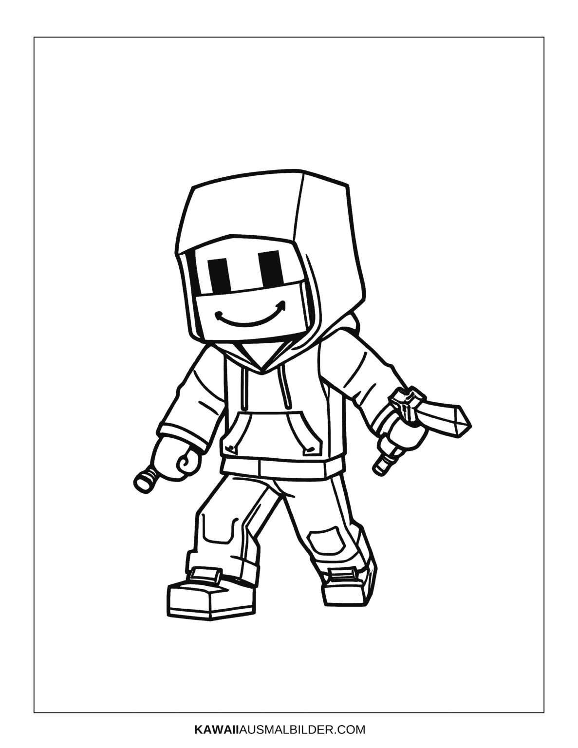 Kostenlose Minecraft Ausmalbilder zum Ausdrucken [PDF] - Kostenlose ...