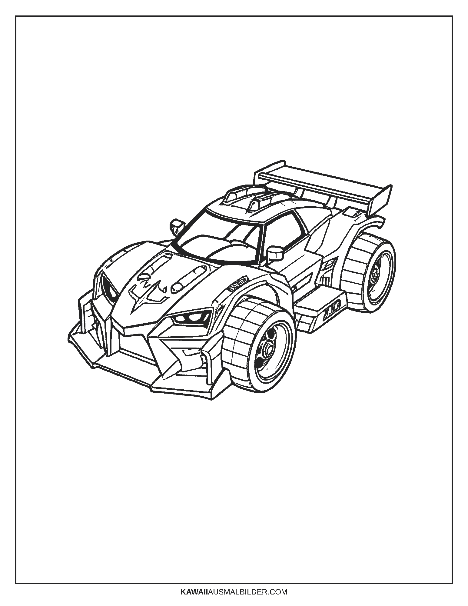 Ninjago Ausmalbilder - Kostenlose Ausmalbilder für Kinder [PDF]