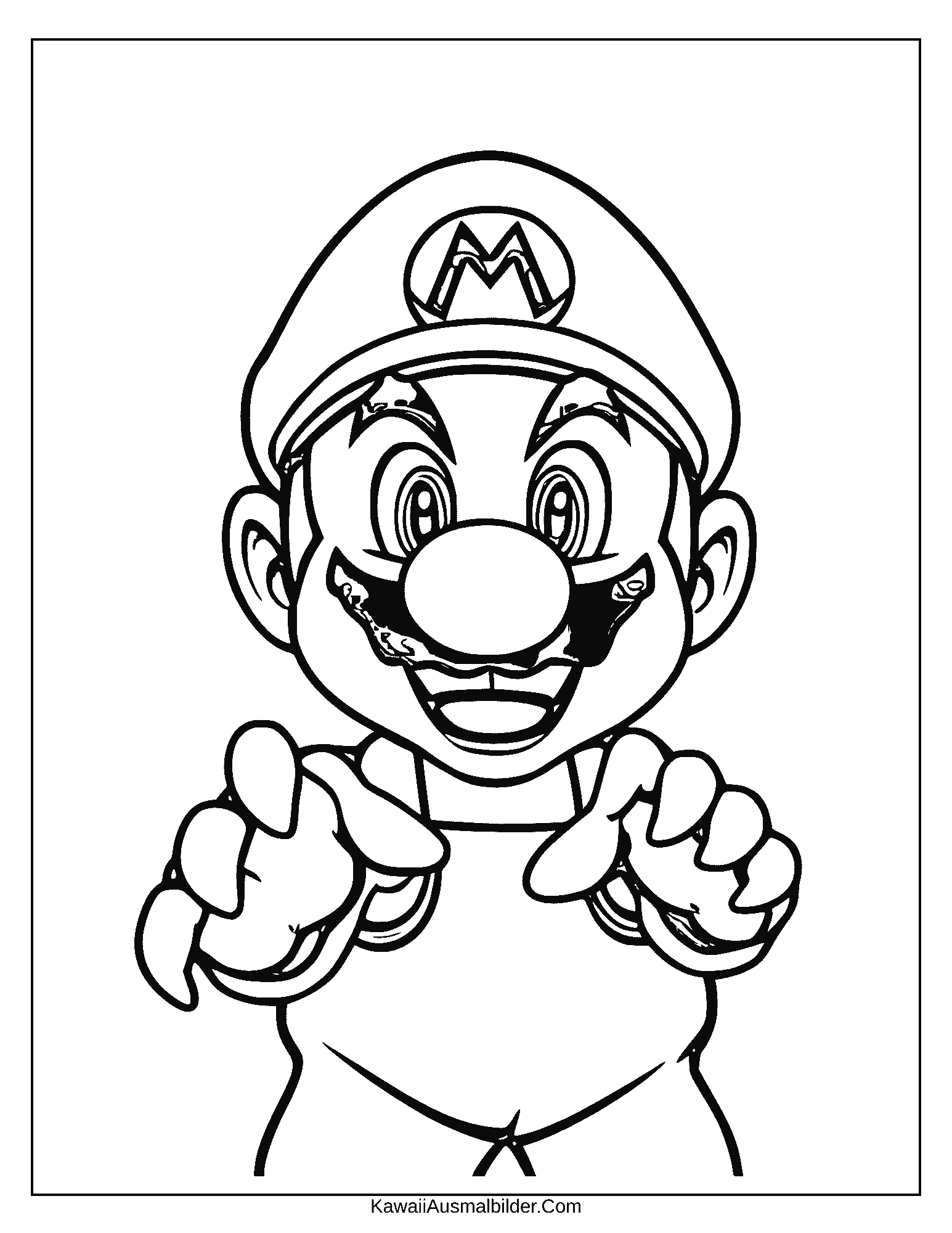 Kostenlose Super Mario Ausmalbilder zum Ausdrucken [PDF] - Kostenlose ...