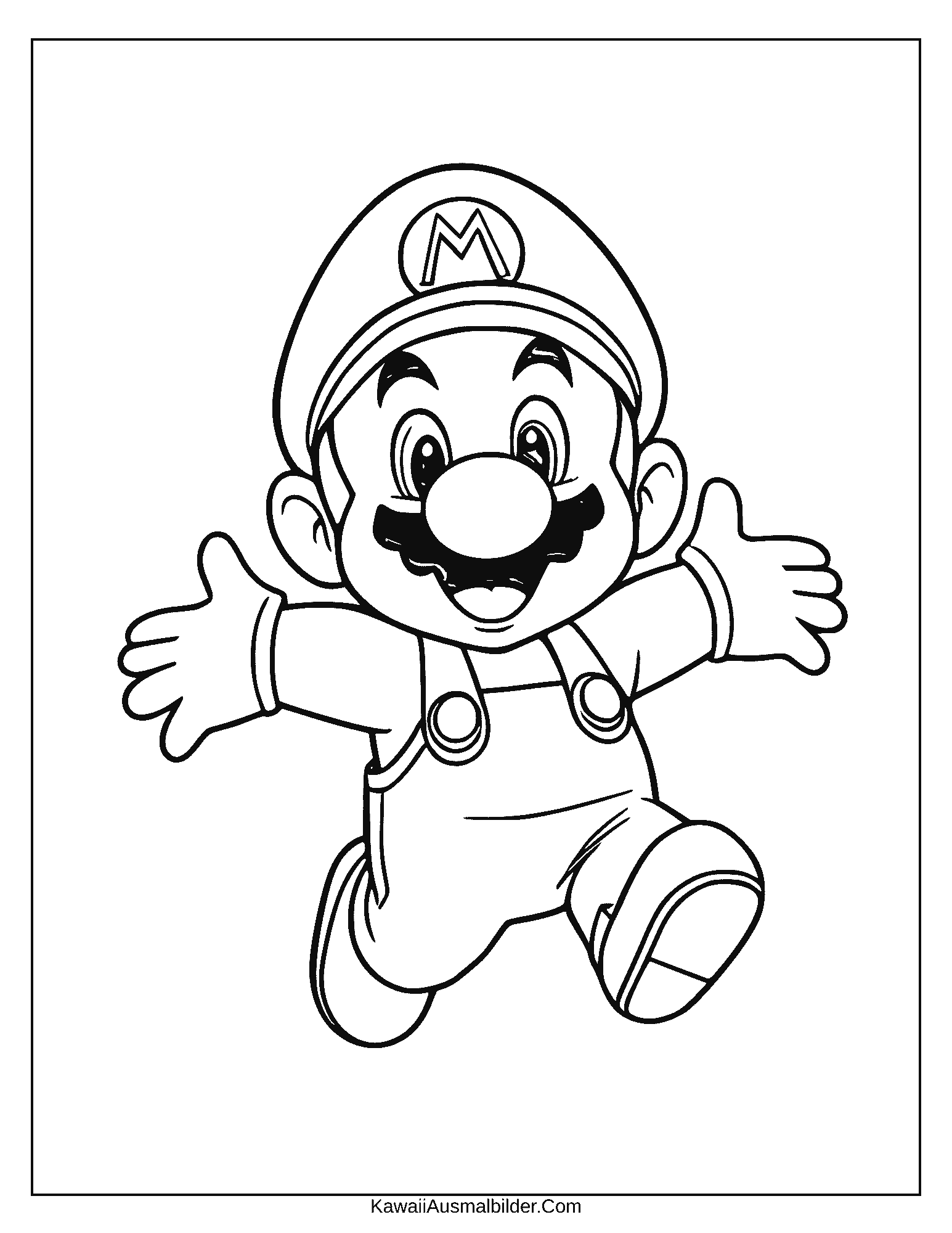 Kostenlose Super Mario Ausmalbilder zum Ausdrucken [PDF] - Kostenlose ...